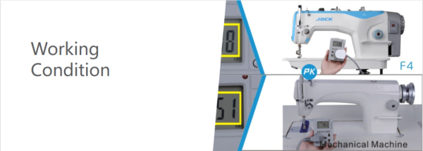 Jack F5 Single Needle Lockstitch Sewing Machine – Swati Sewing Machine